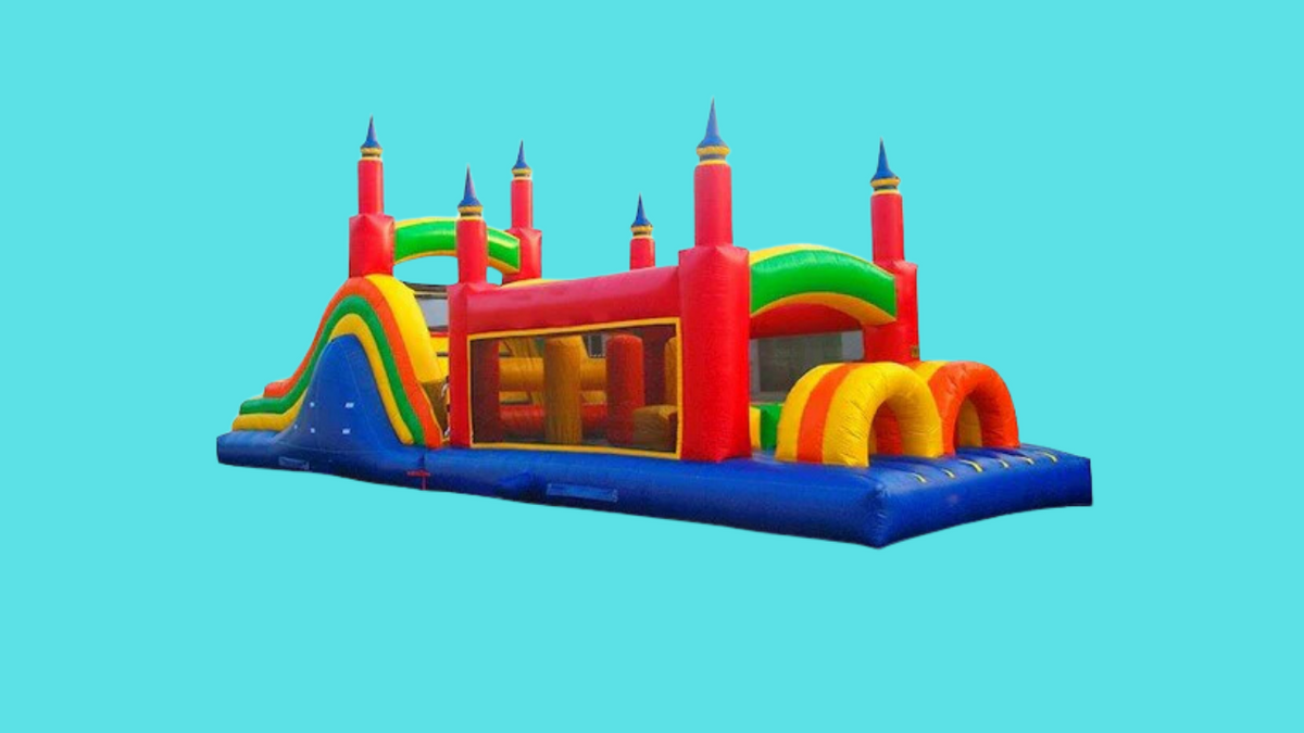 Offering Customers a 40-Foot Tall Inflatable Water Slide