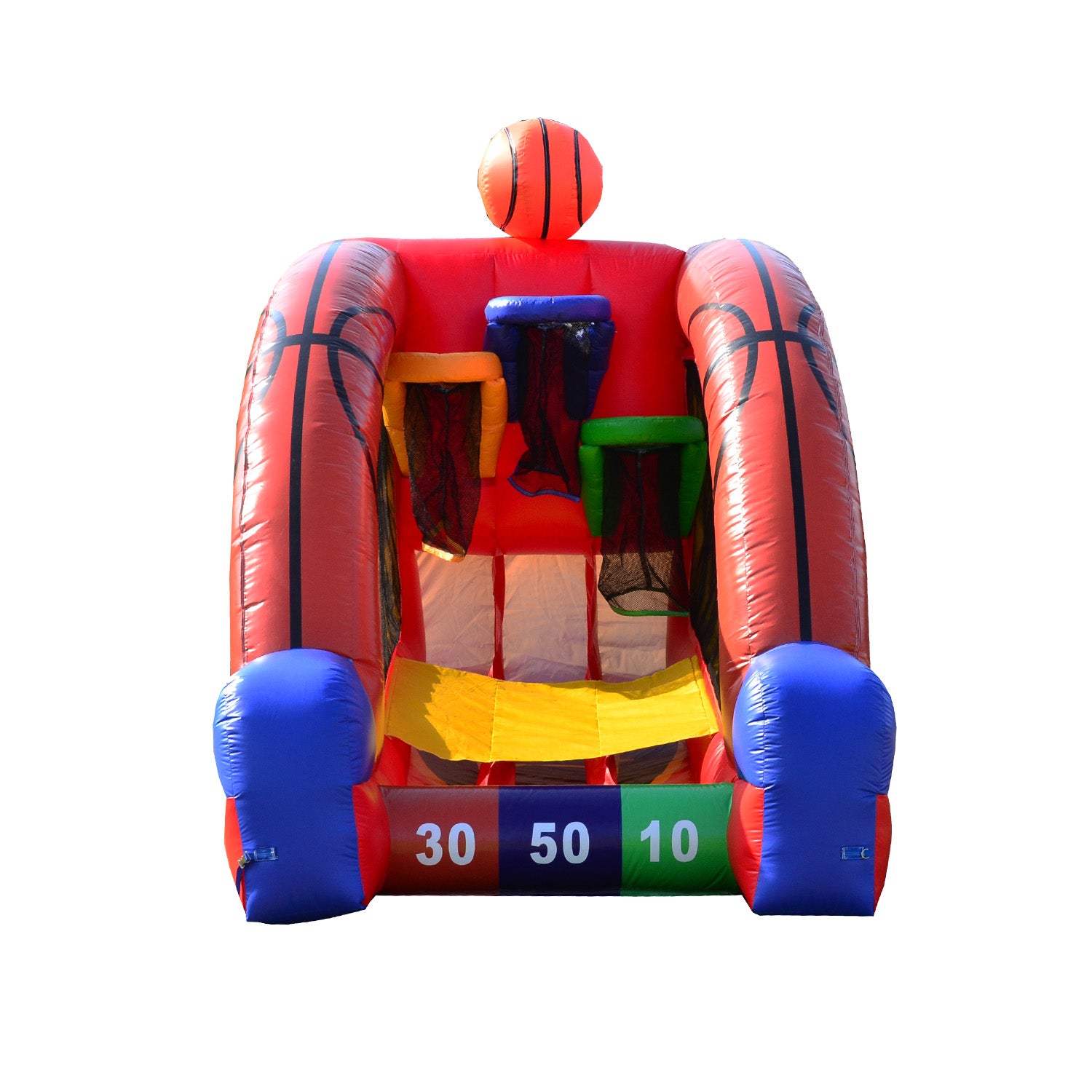 Basketball Challenge - Score Big Fun with JumpOrange Inflatables!
