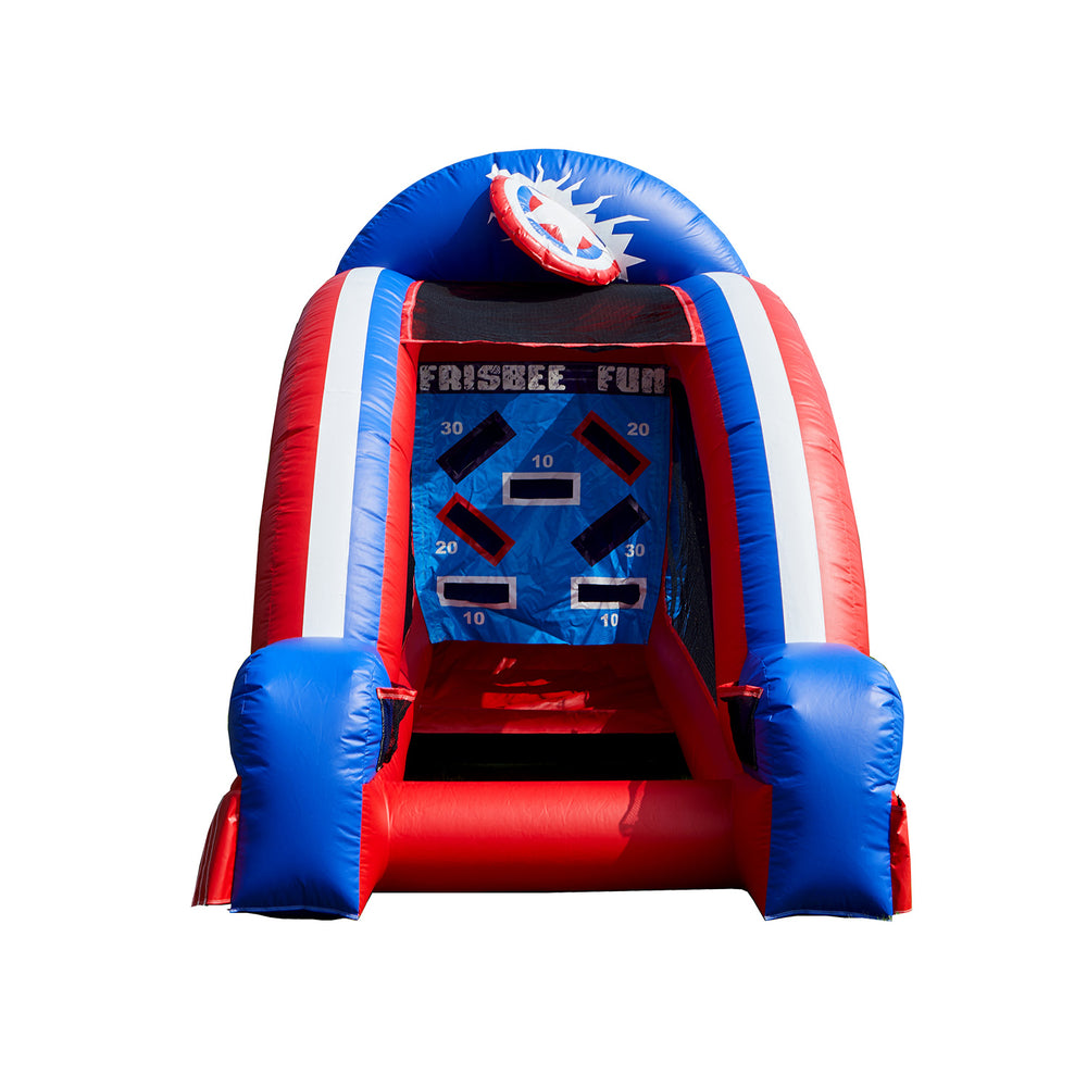 Frisbee Challenge Fun: Elevate Your Inflatable Experience