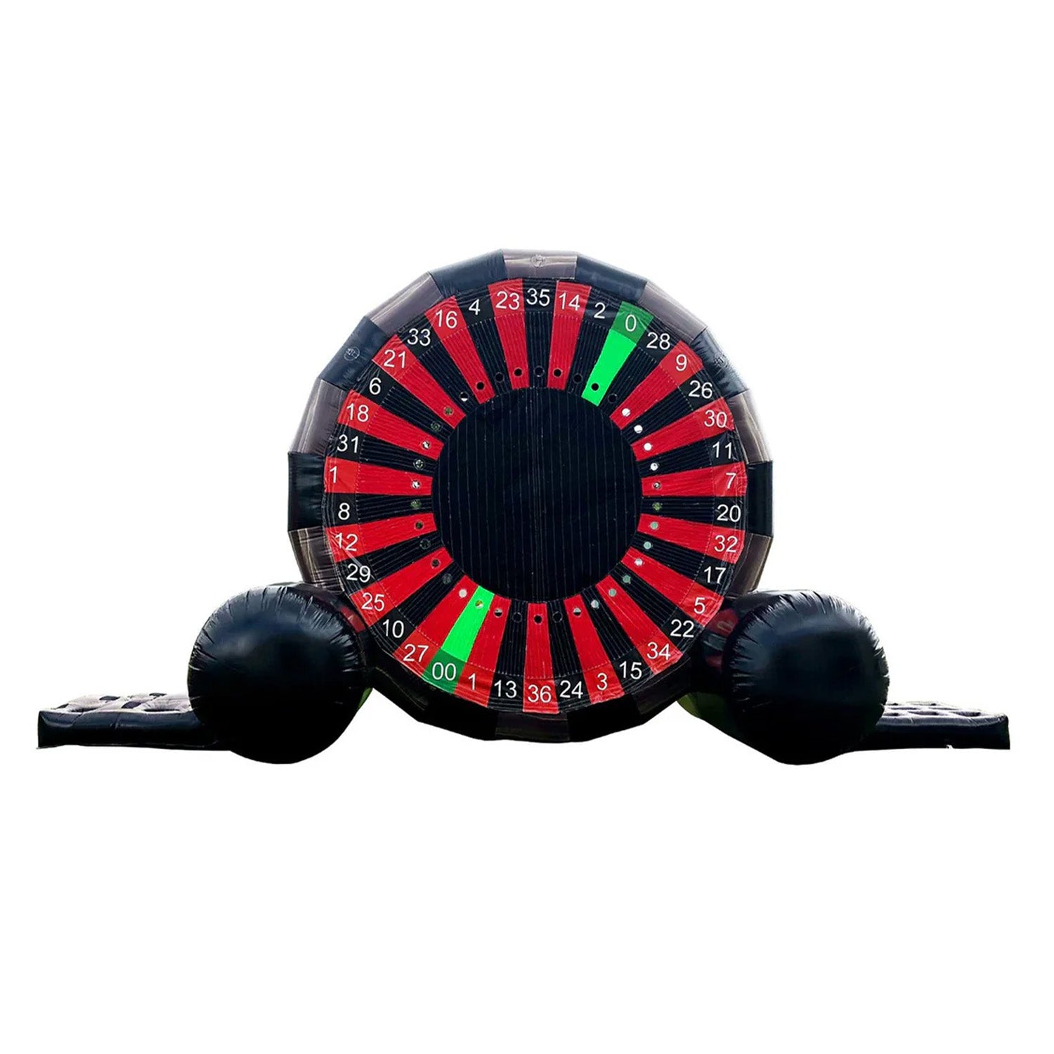 Multi-Use 16 Ft Roulette Dart Movie Screen: Game On!