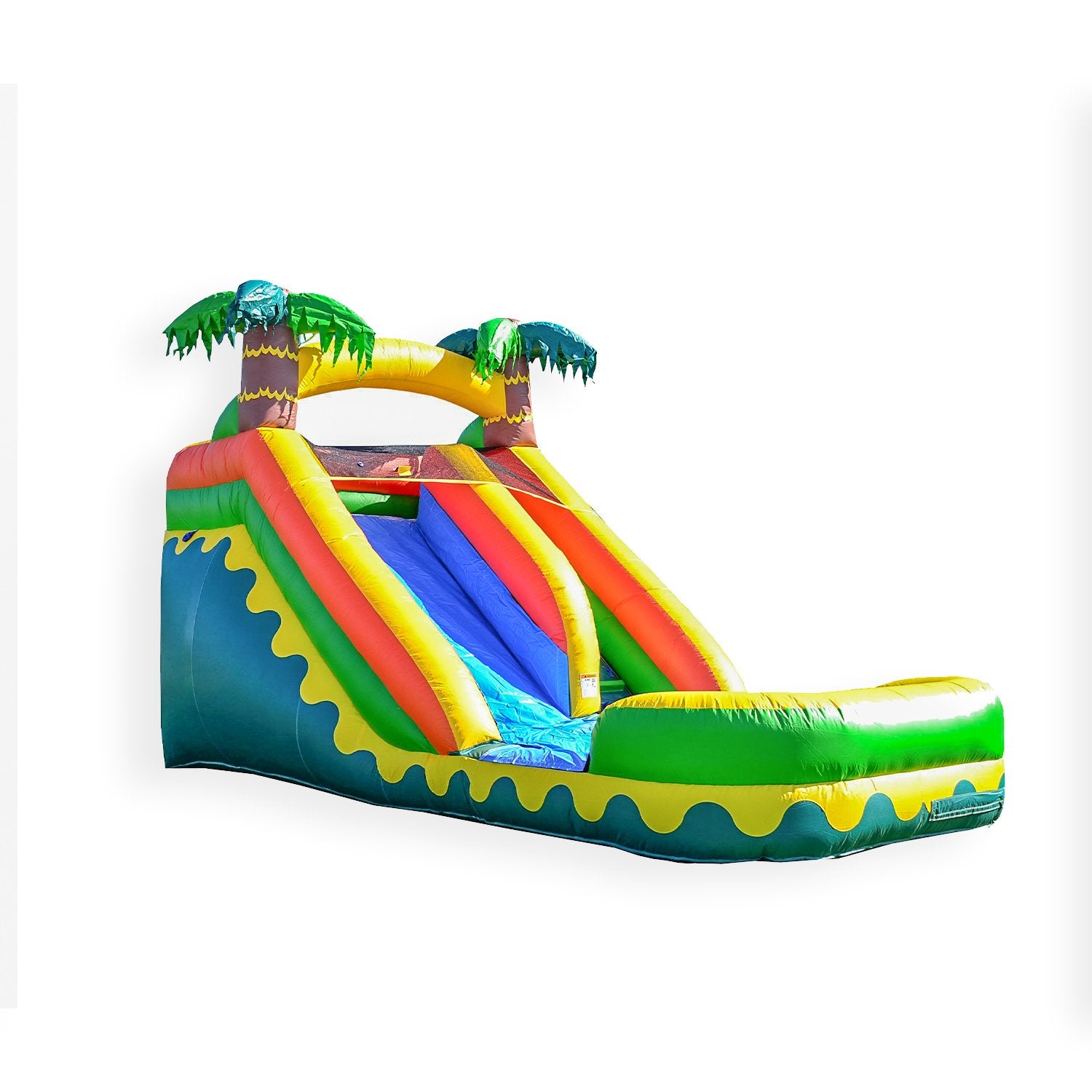 Tropical Aloha 14 ft Slide: Immerse in Island Vibes with JumpOrange's ...