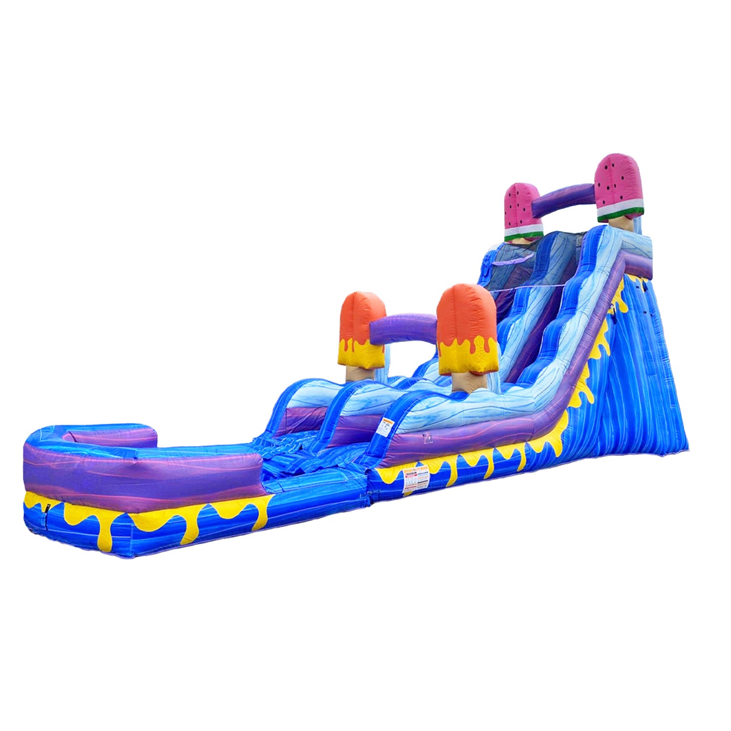 Chill Out with the Ice Pops 19ft Slide - The Coolest Inflatable Adventure!
