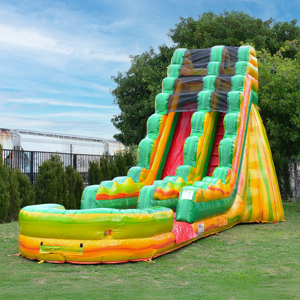 Fiesta 19ft Slide: Celebrate Fun with JumpOrange