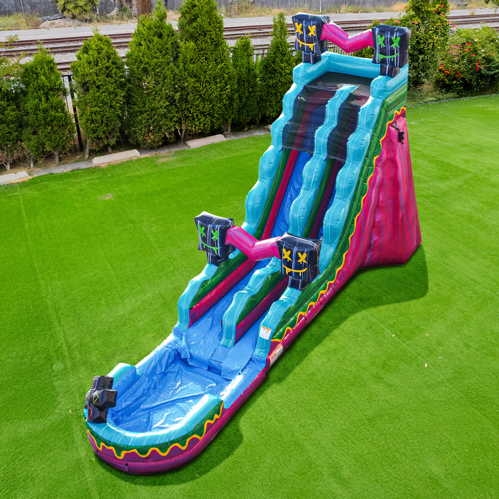 Level Up 19-Foot Slide: Take Your Fun to New Heights with JumpOrange!