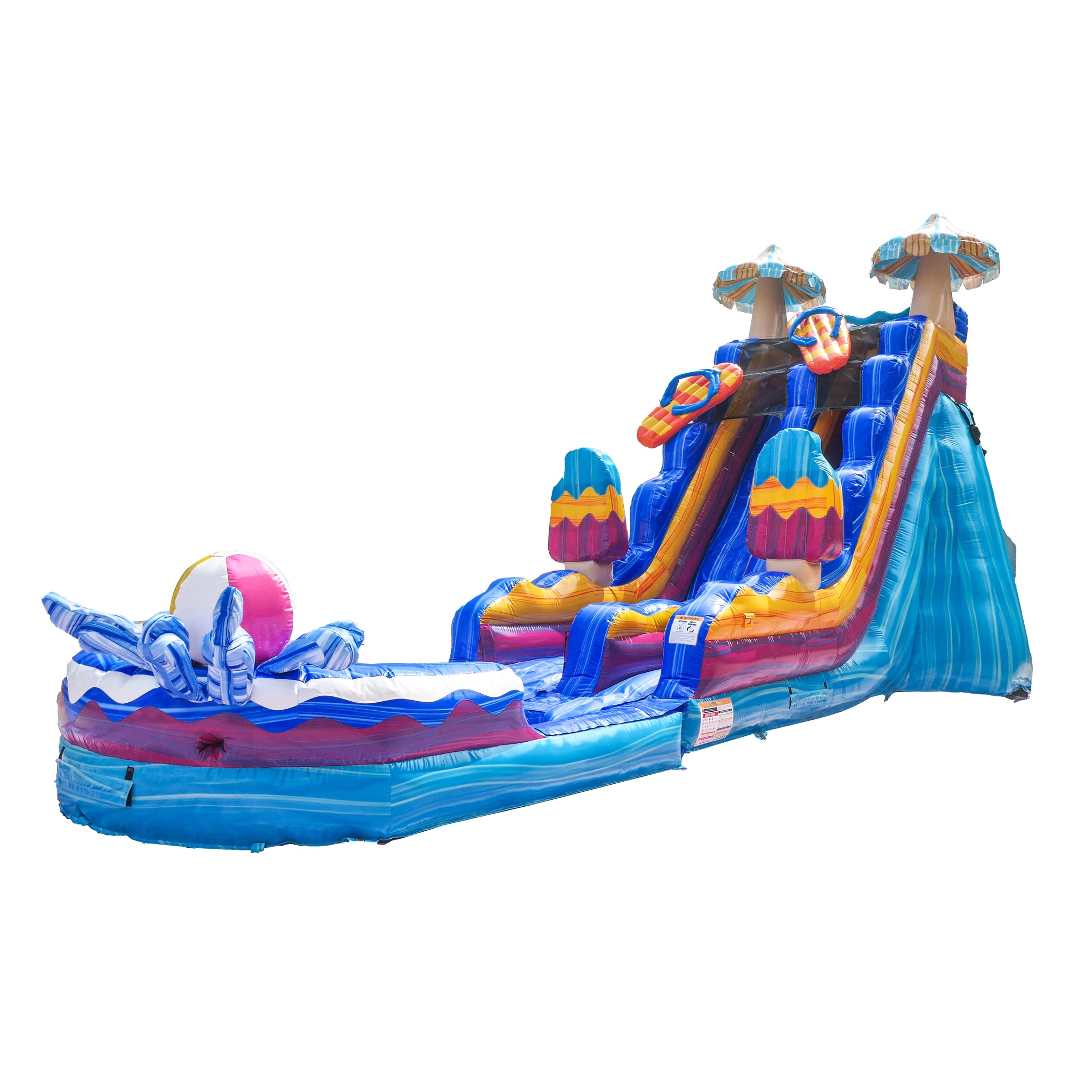 New Pool Party 19 Ft Slide: Celebrate Every Moment with JumpOrange!