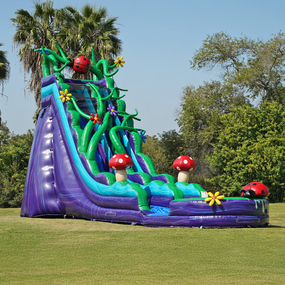 Enchanted Forest 25 ft Slide: Magic Awaits with JumpOrange