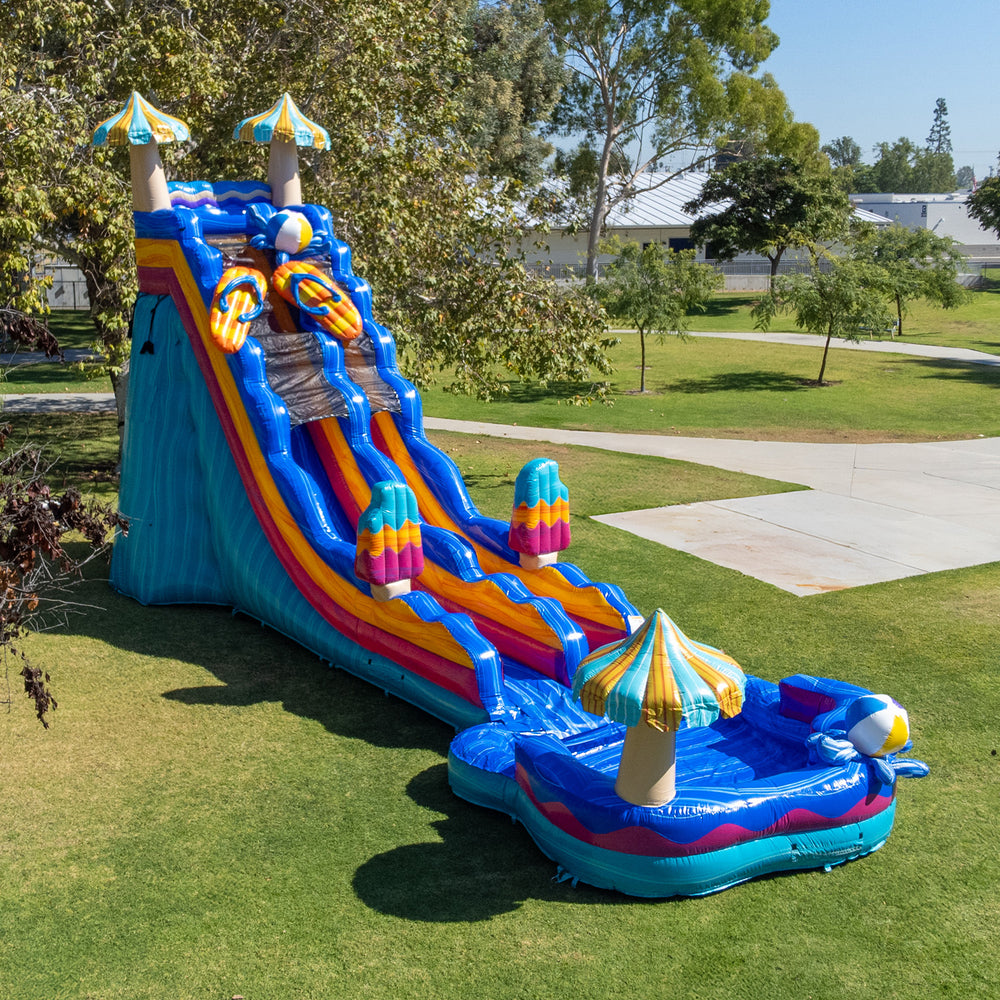 Make a Splash with the Pool Party 25ft Slide - Epic Adventures for All ...