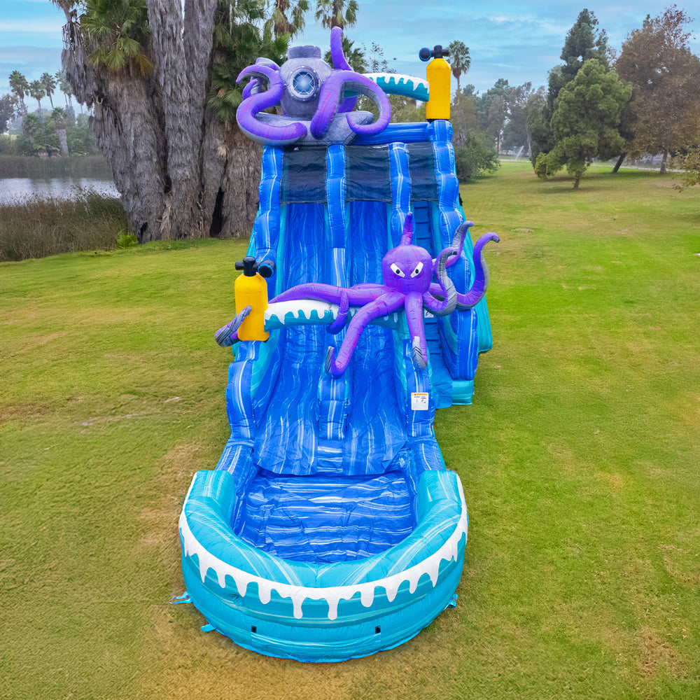 DEEP SEA 20 FT DUAL LANE SLIDE